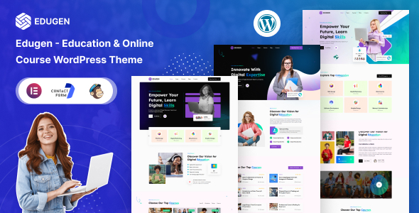 Edugen - Education & Online Course WordPress Theme by themeies | ThemeForest